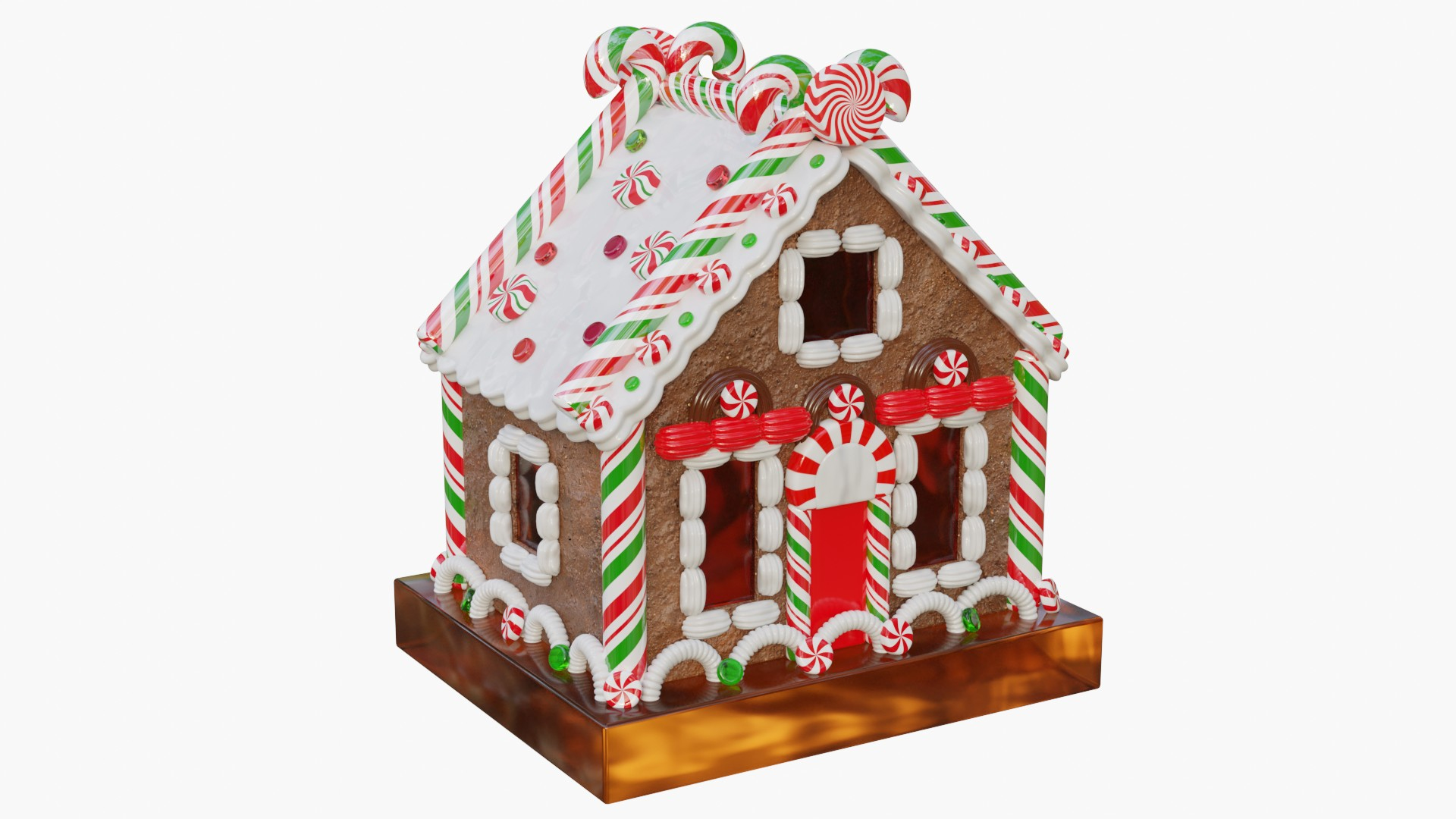 Candy House 3D Model - TurboSquid 1992044