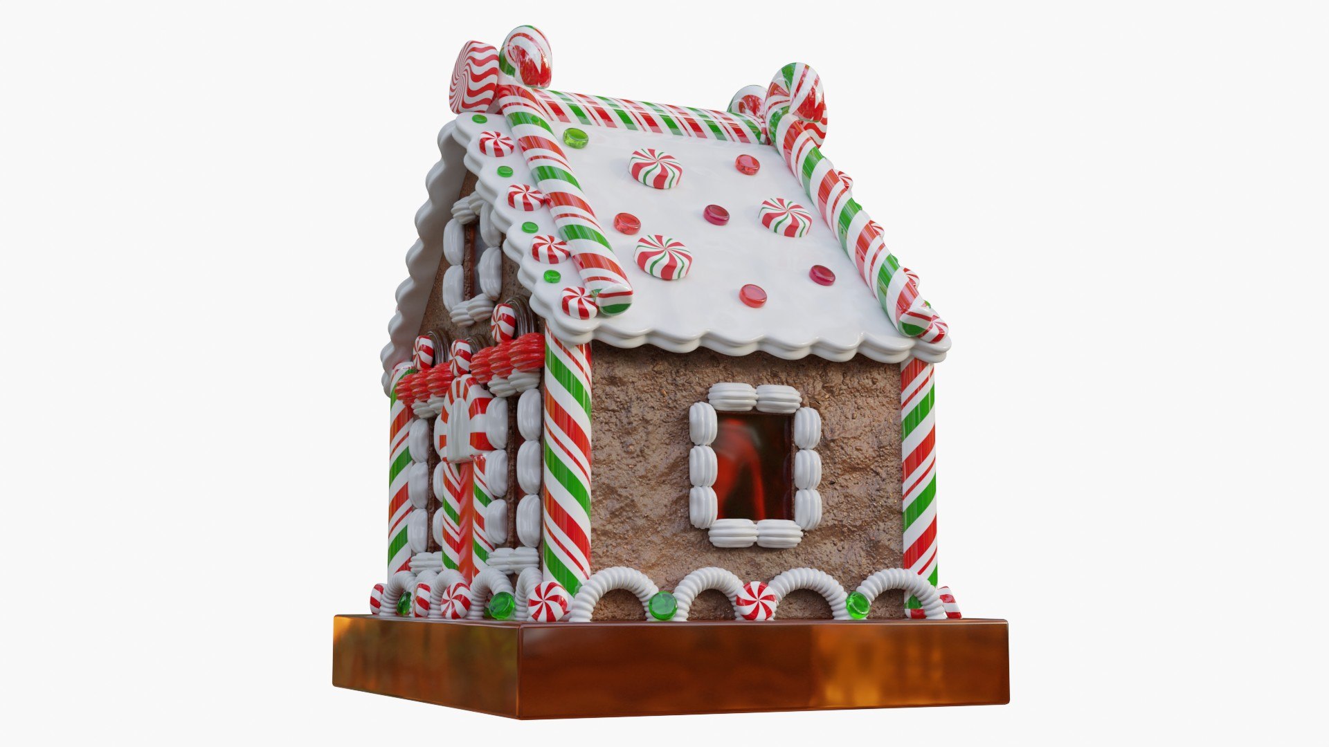 Candy House 3D Model - TurboSquid 1992044
