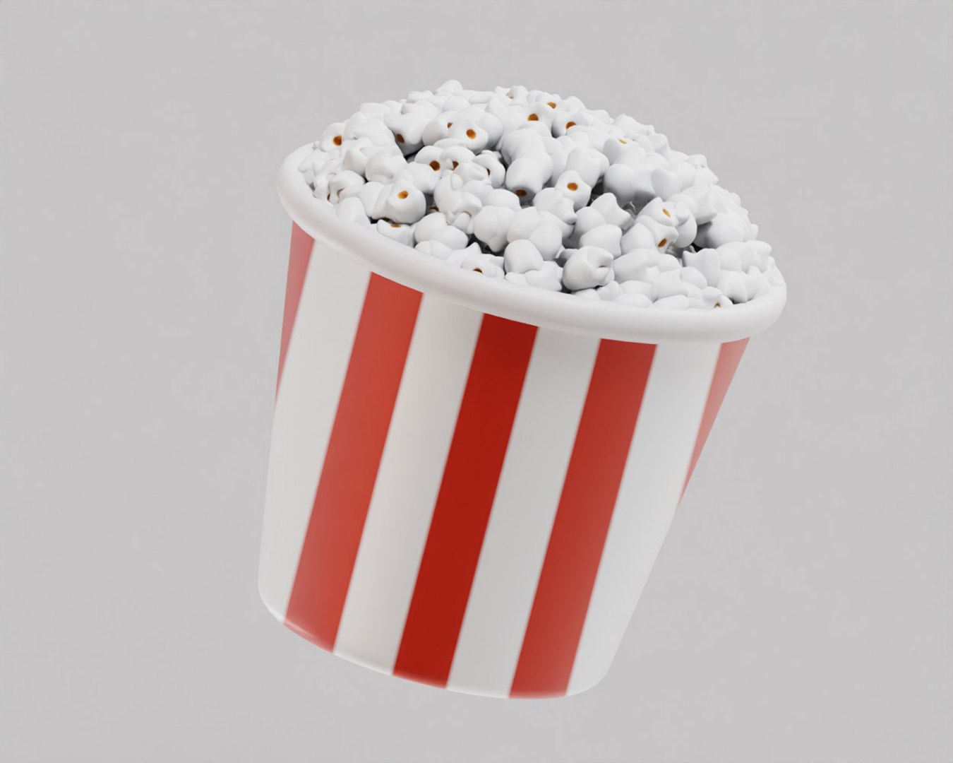 Popcorn Buckets Model - TurboSquid 2315780