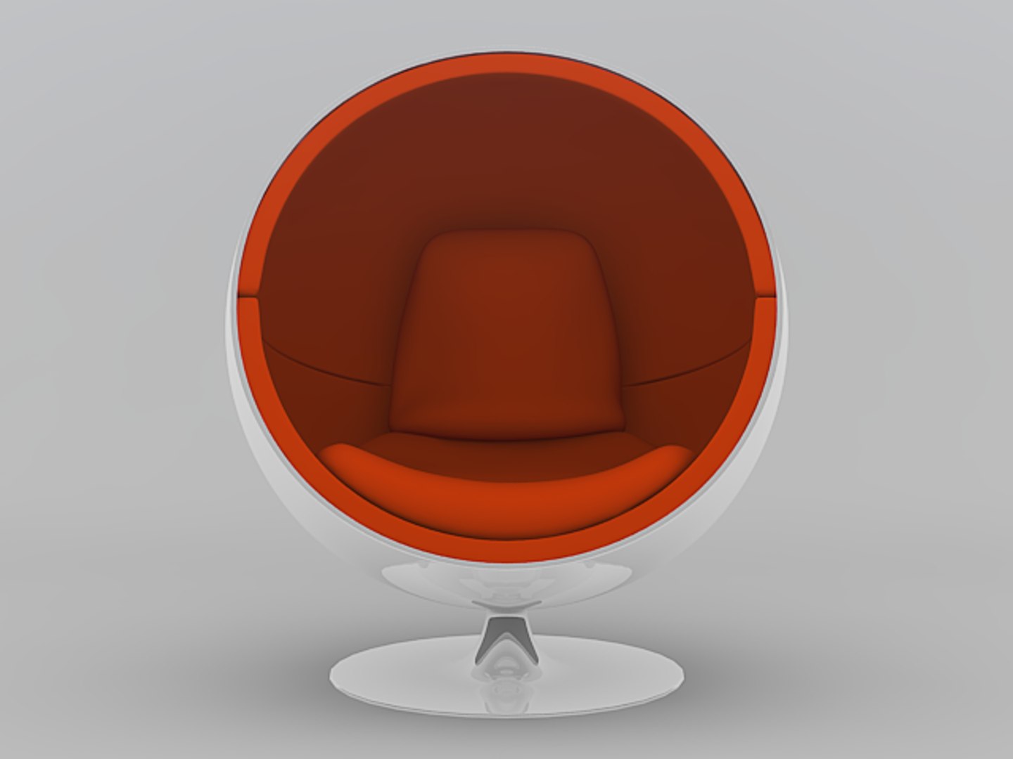 Modern Ball Chair Obj