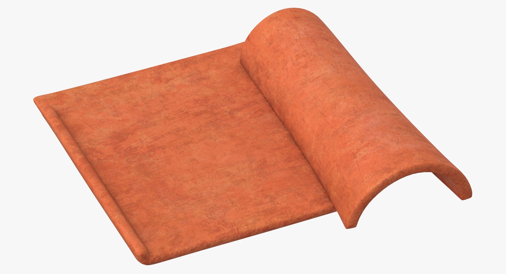 Roman Roof Tile Set 3D model - TurboSquid 2158988