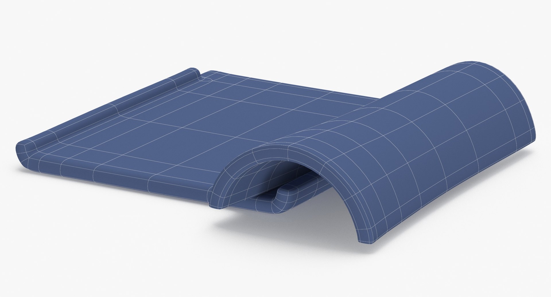 Roman Roof Tile Set 3D model - TurboSquid 2158988