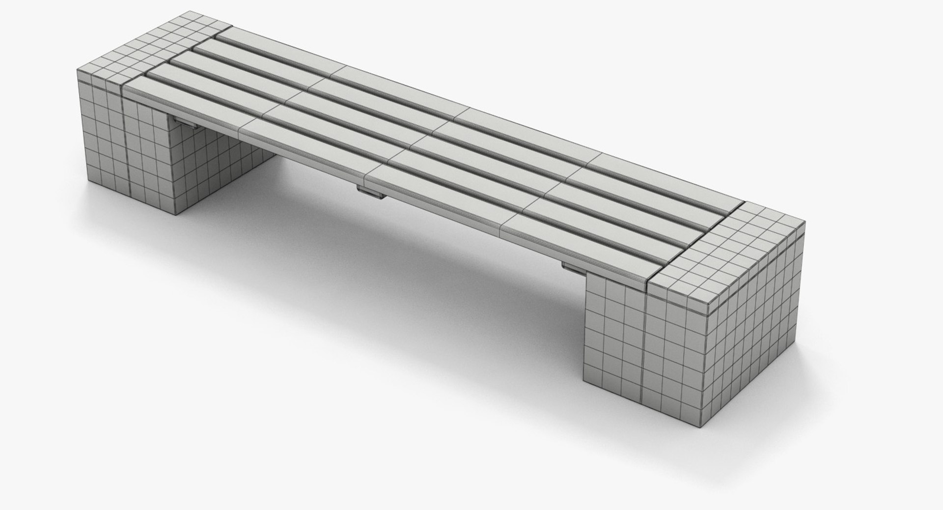 Bench 3D Model - TurboSquid 1326258