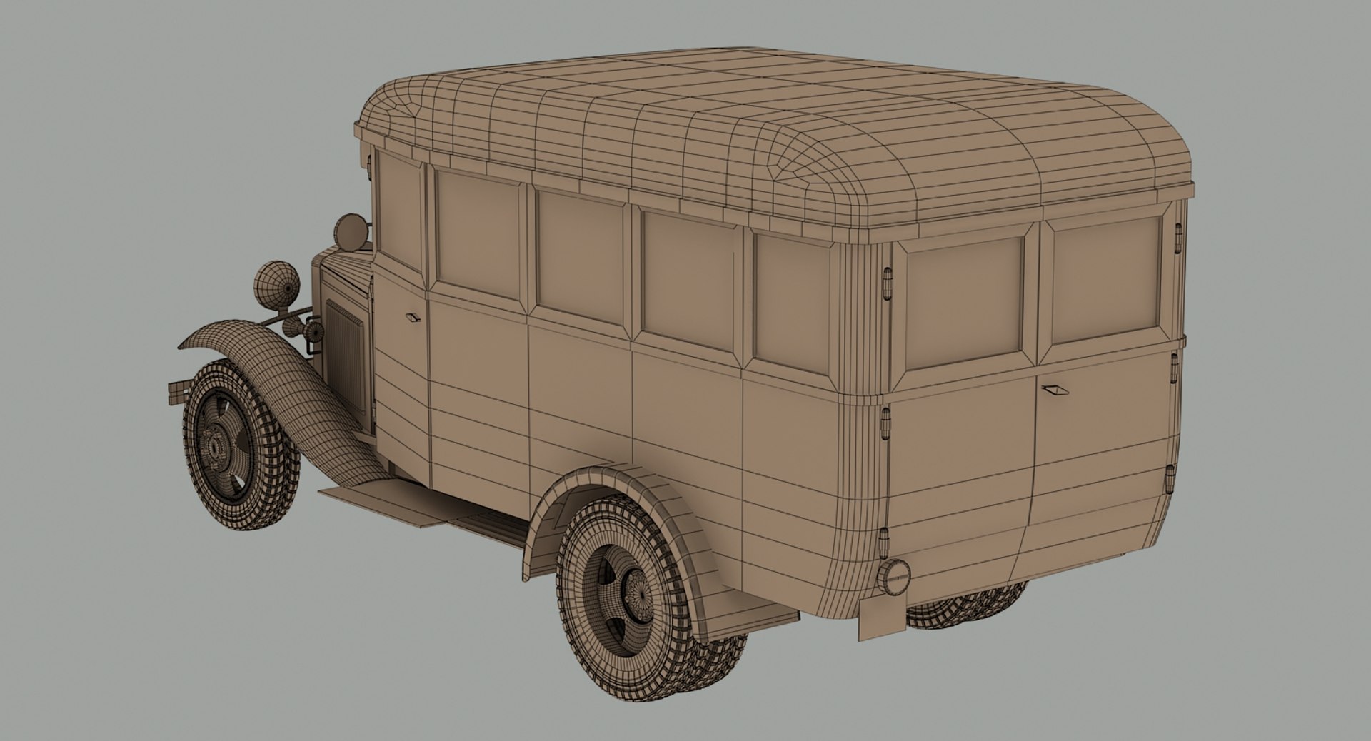 3D Model Vintage Gaz - TurboSquid 1261187