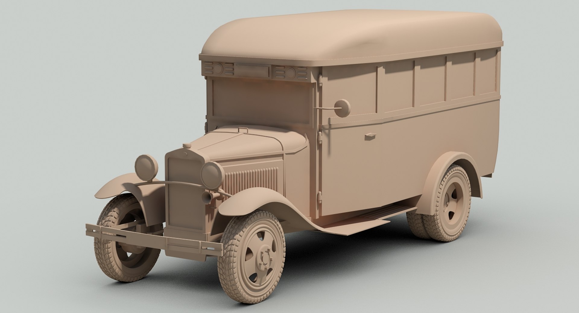 3D Model Vintage Gaz - TurboSquid 1261187