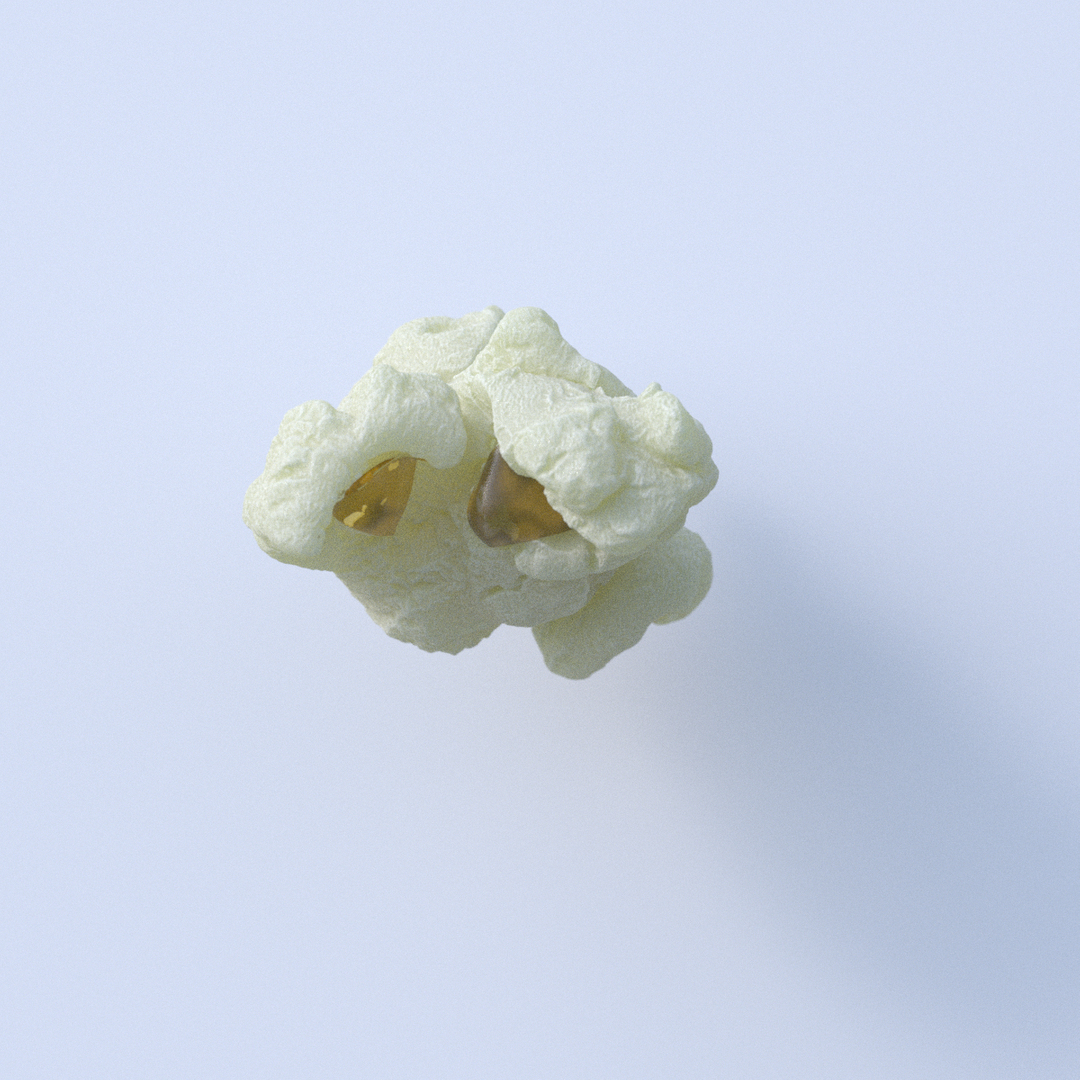 3D Popcorn - TurboSquid 1377420