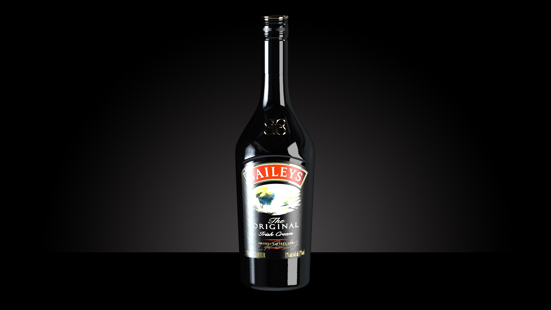 Baileys Original Irish Cream 3D Model - TurboSquid 1672611