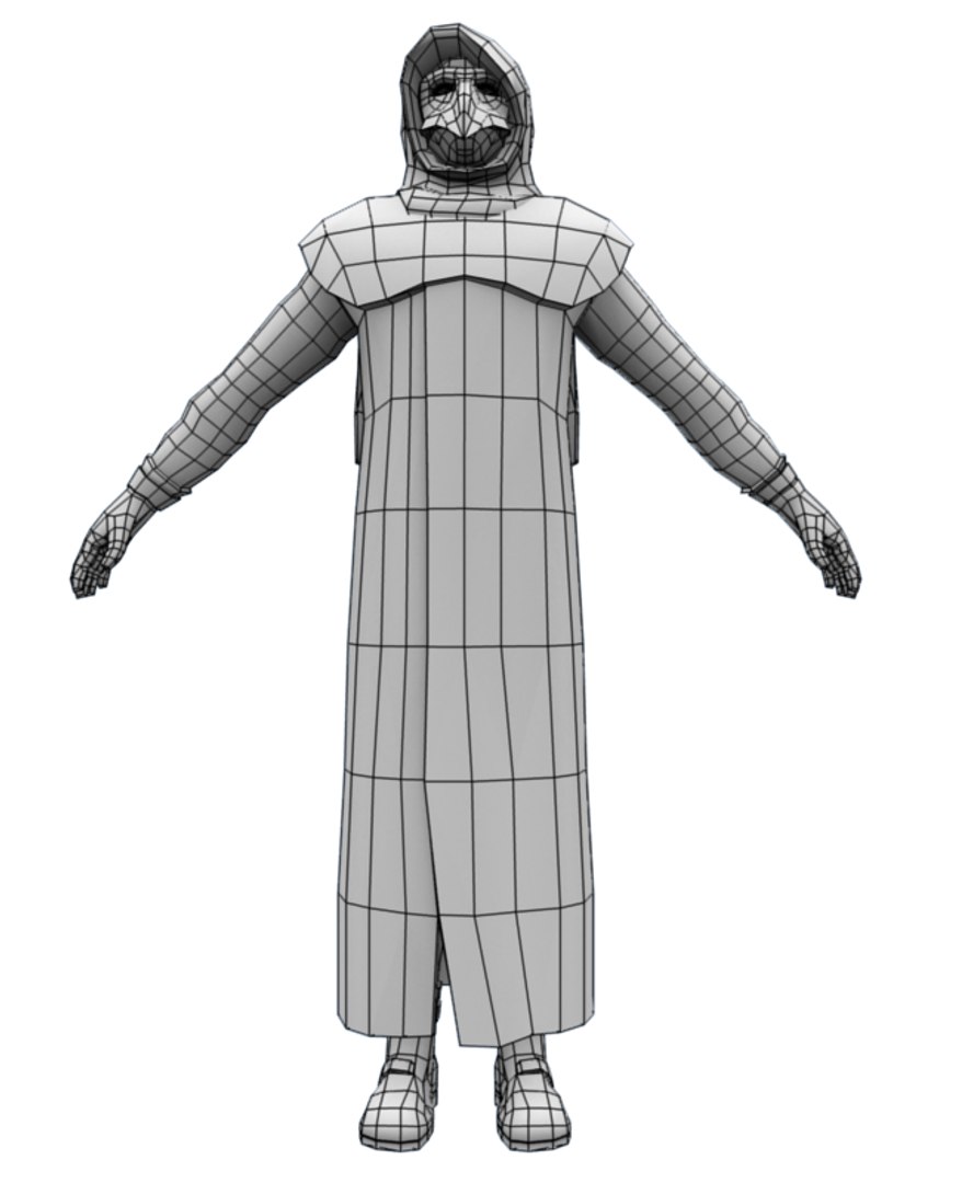 Plague Doctor 3d Model