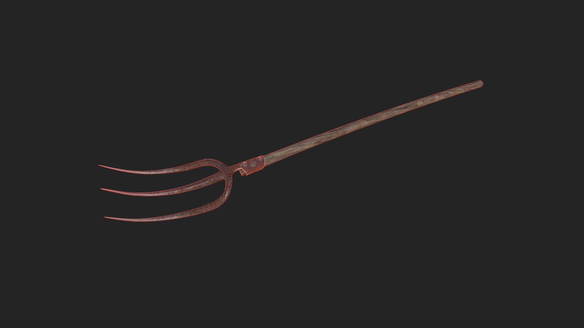 Pitchfork Model - TurboSquid 2052118