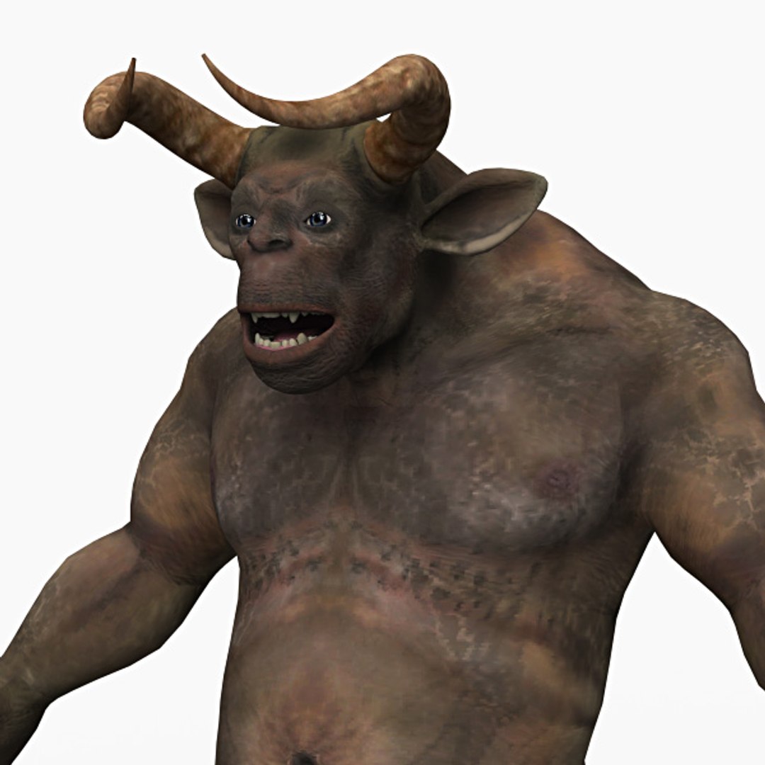 3d Body Minotaur