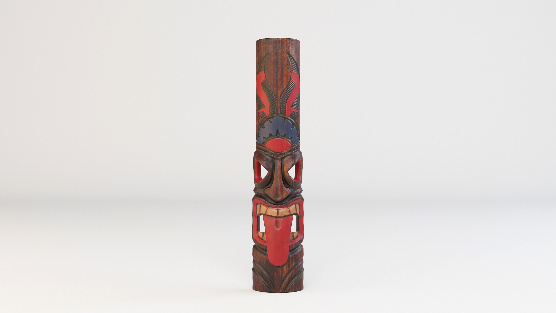 Tiki Totem V1 3D Model - TurboSquid 1572920