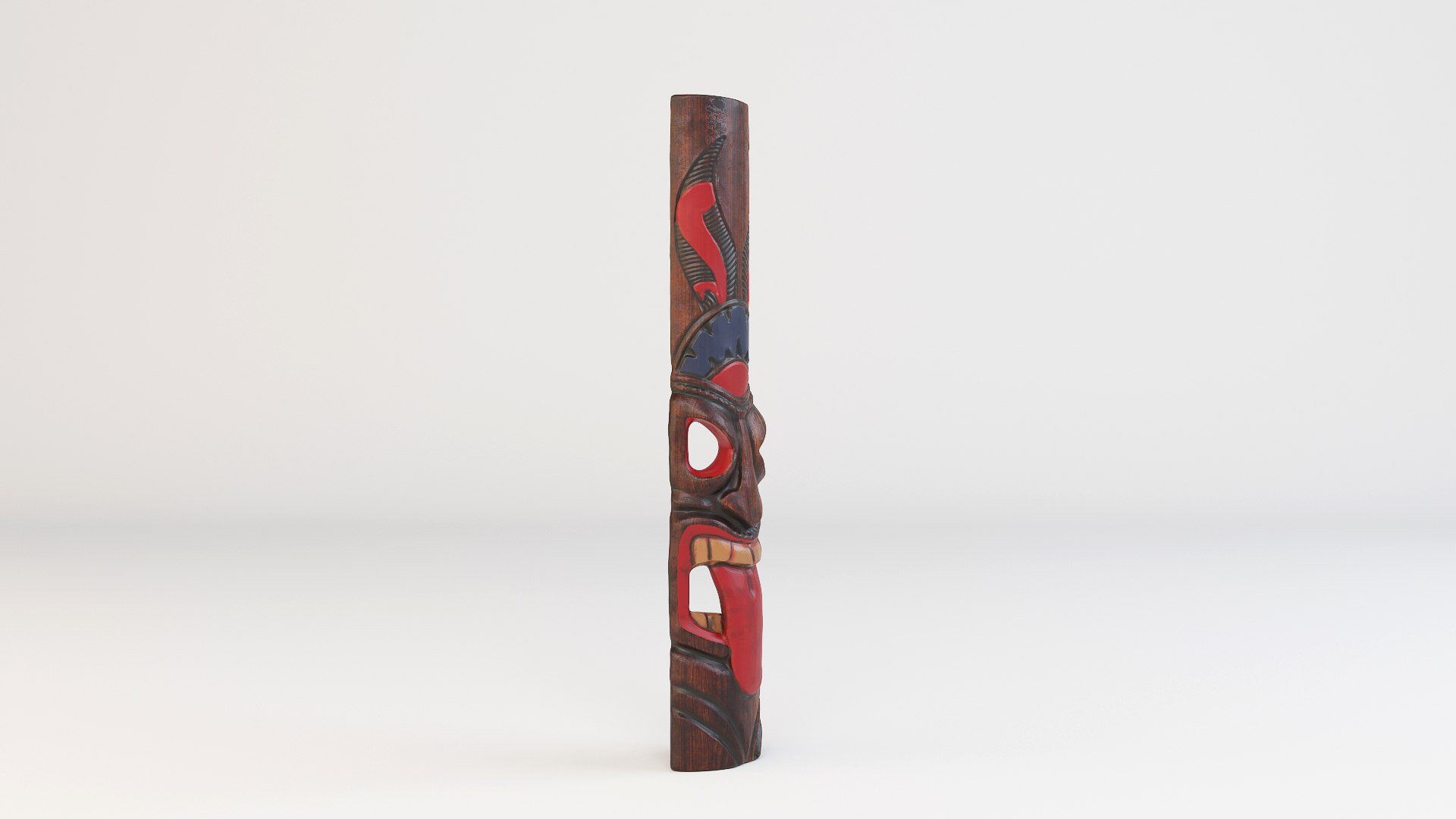 Tiki Totem V1 3D Model - TurboSquid 1572920