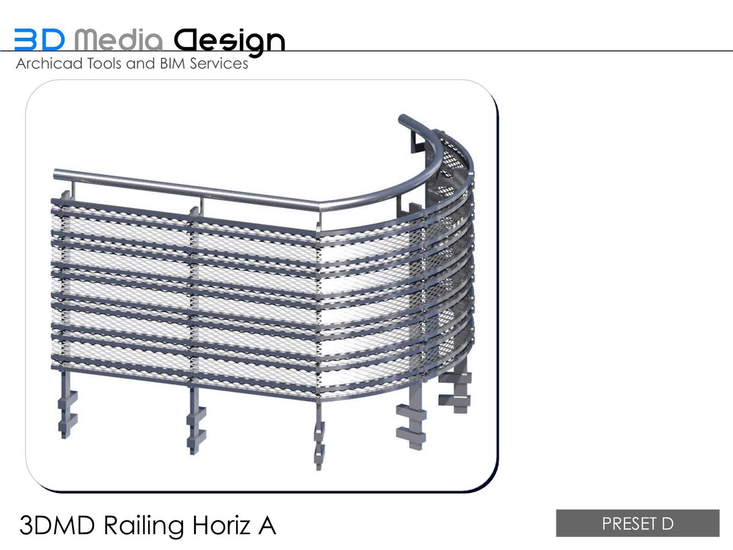 3dmd railings 3d 3ds