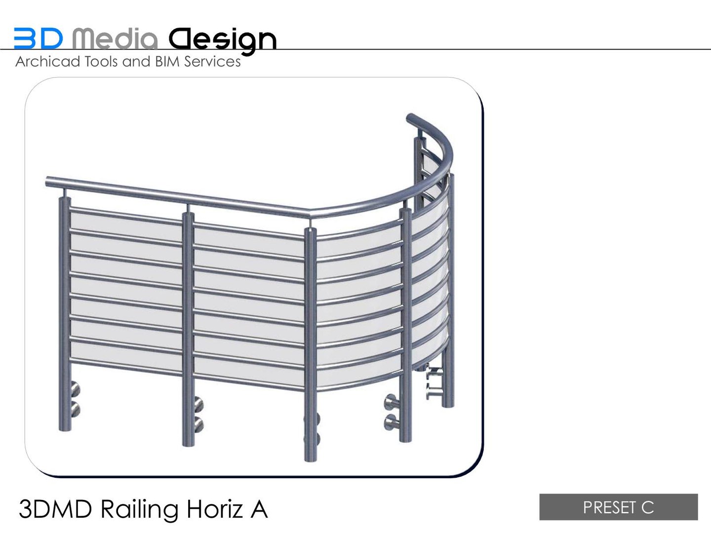 3dmd railings 3d 3ds