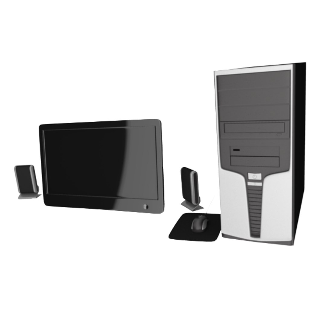 Computer 3d Model
