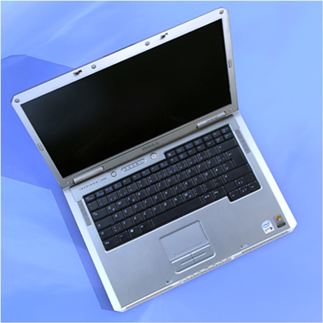 Notebook Laptop Dell 3d Model