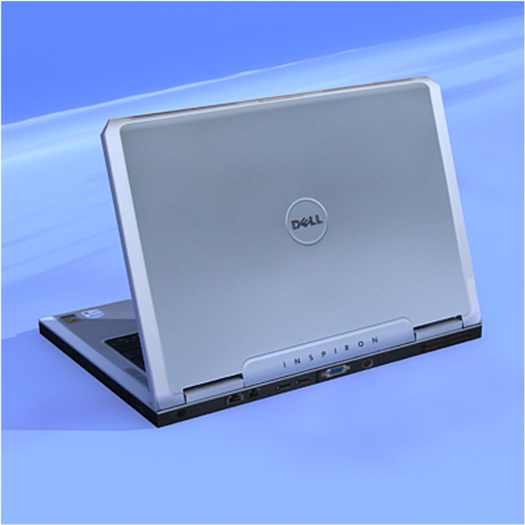 Notebook Laptop Dell 3d Model