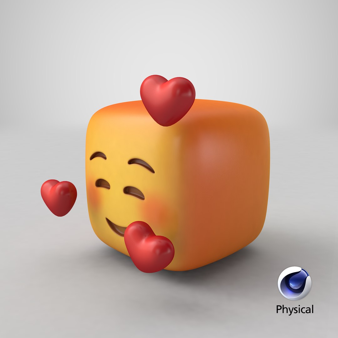 3D Smiley Face Emoji 20 Model - TurboSquid 2066175