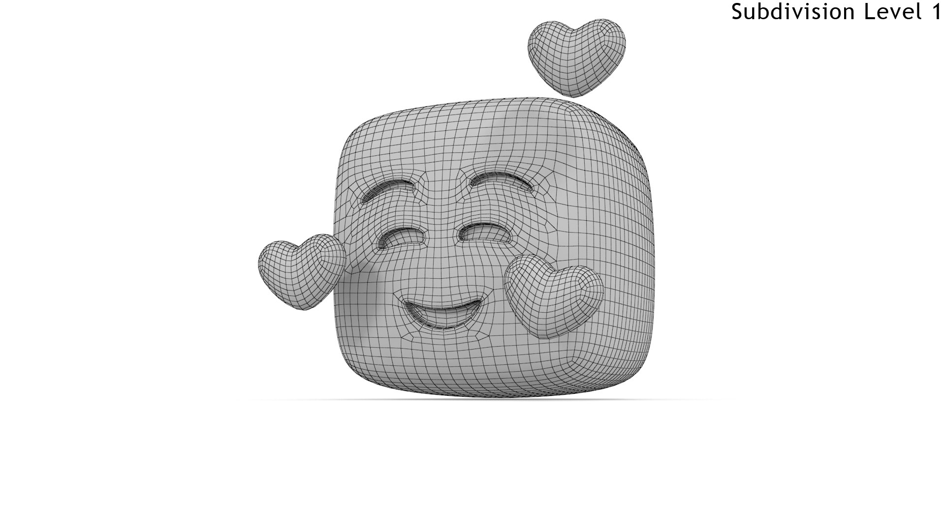 3D Smiley Face Emoji 20 Model - TurboSquid 2066175