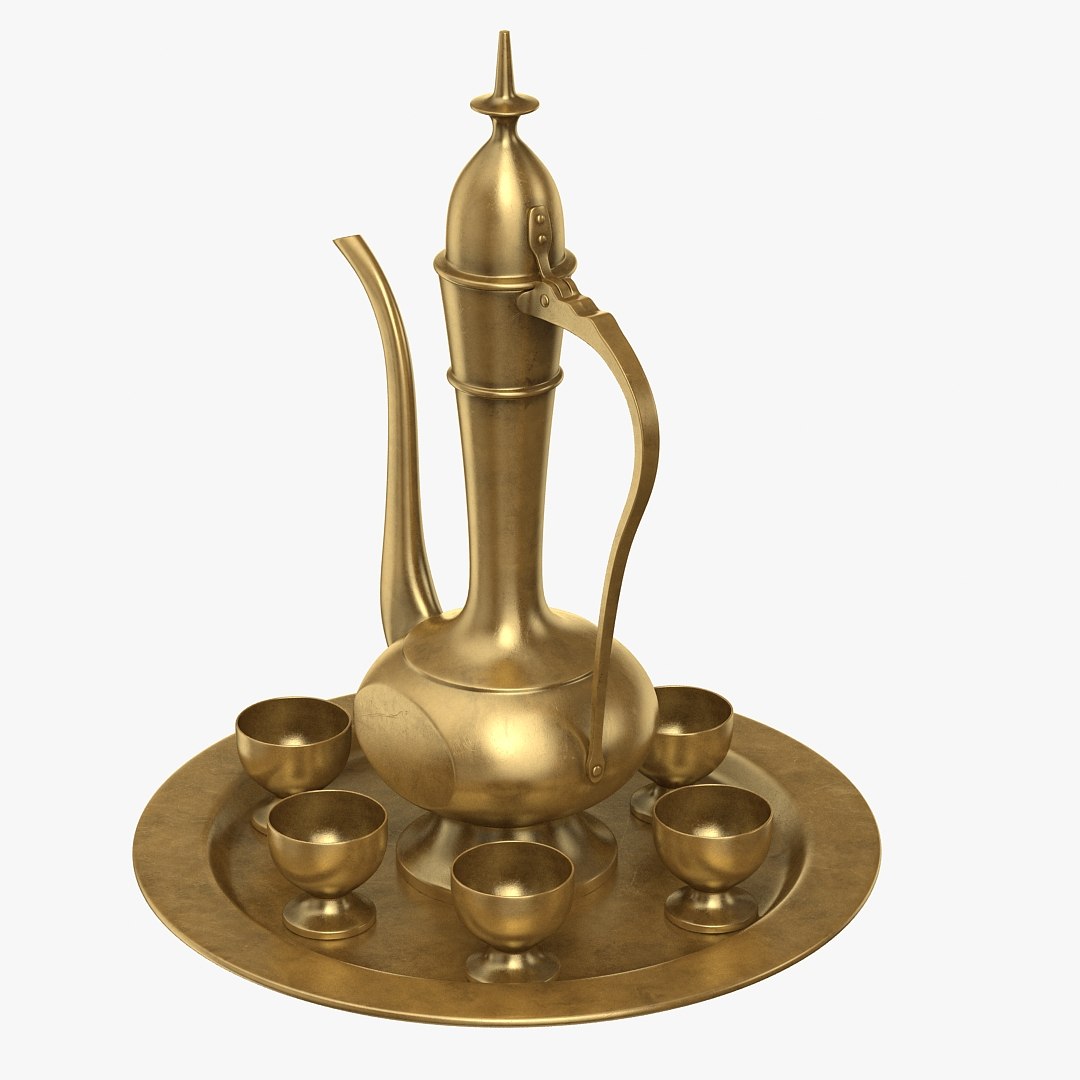 Dallah Pot Collection 3D - TurboSquid 2315363