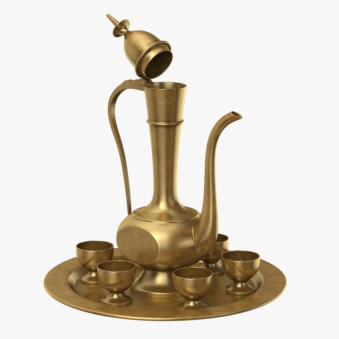 Dallah Pot Collection 3D - TurboSquid 2315363