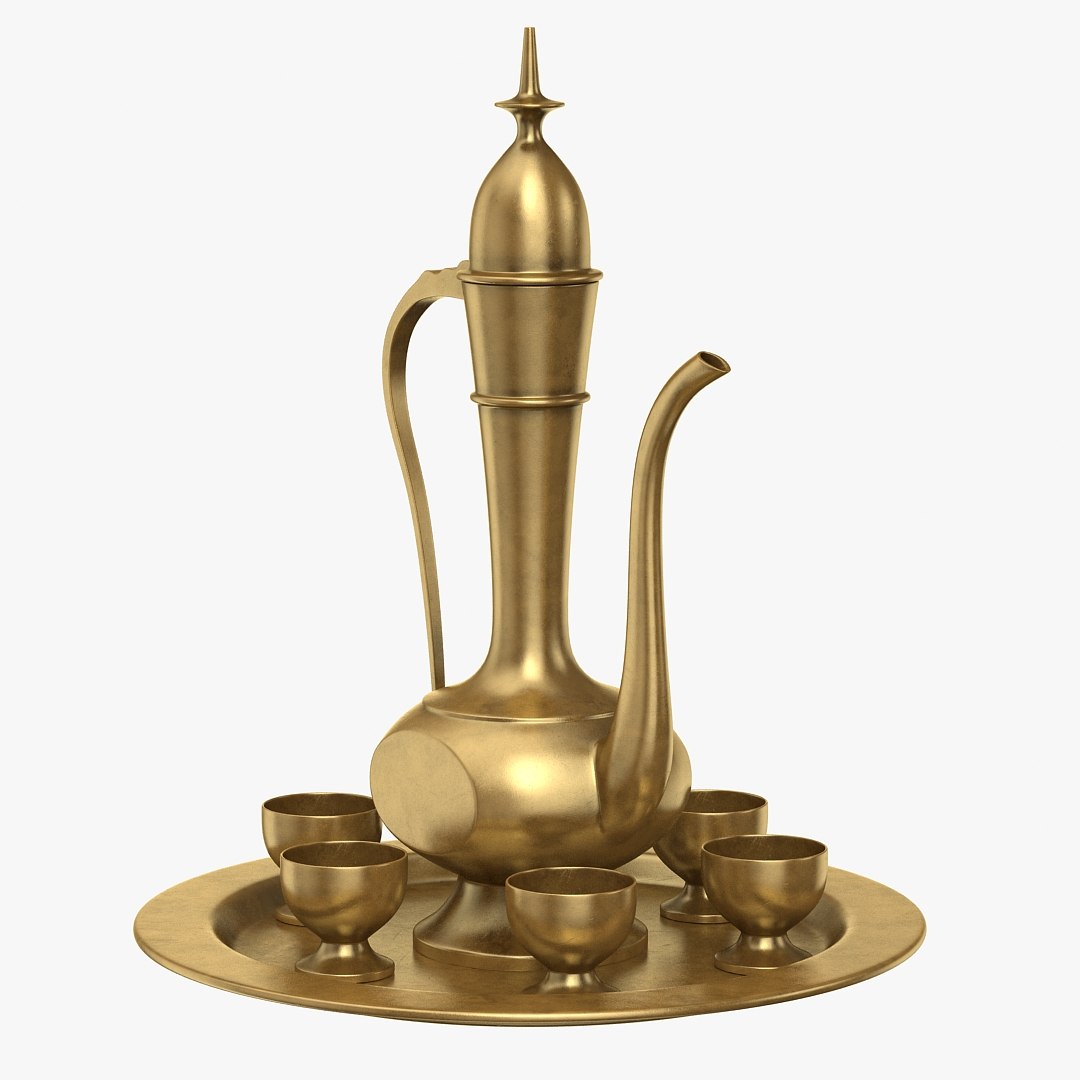 Dallah Pot Collection 3D - TurboSquid 2315363