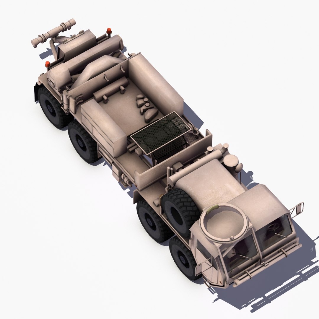 3d Model Oshkosh M984 Hemtt