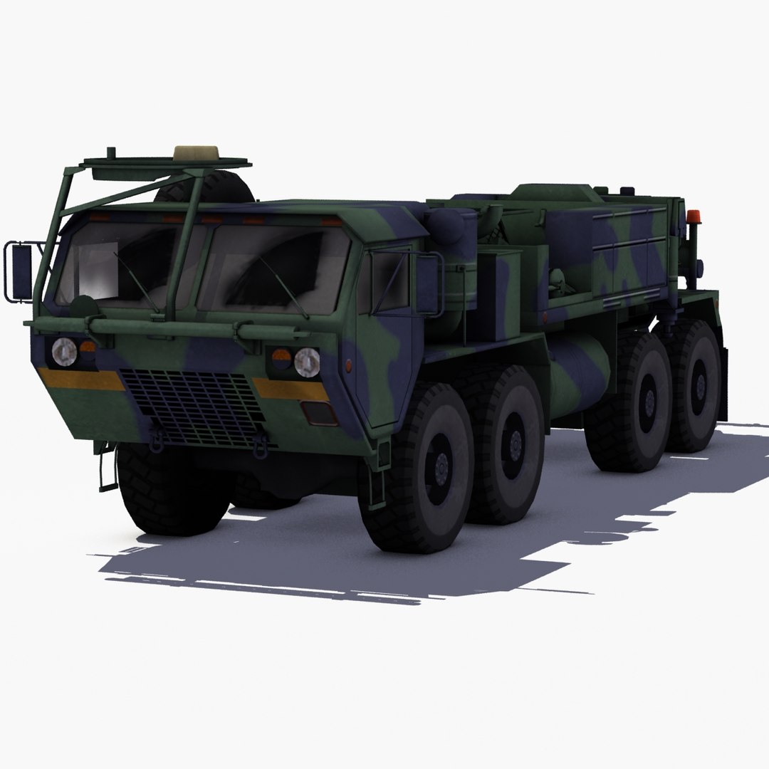 3d Model Oshkosh M984 Hemtt