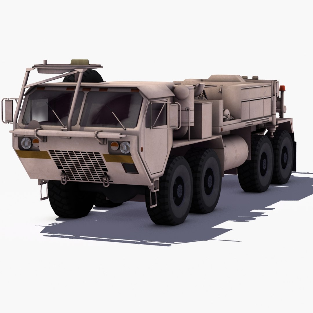 3d Model Oshkosh M984 Hemtt