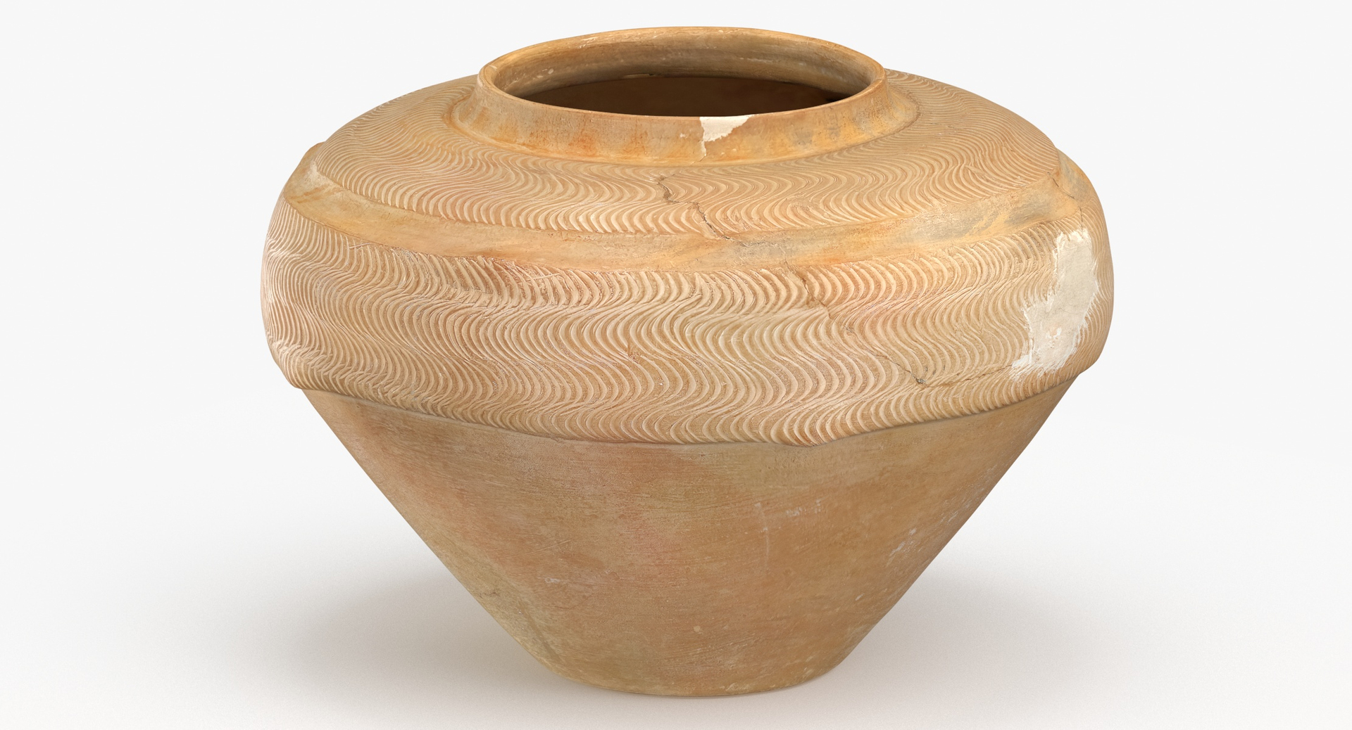 Ancient Ceramic Plate 01 3D - TurboSquid 1828991