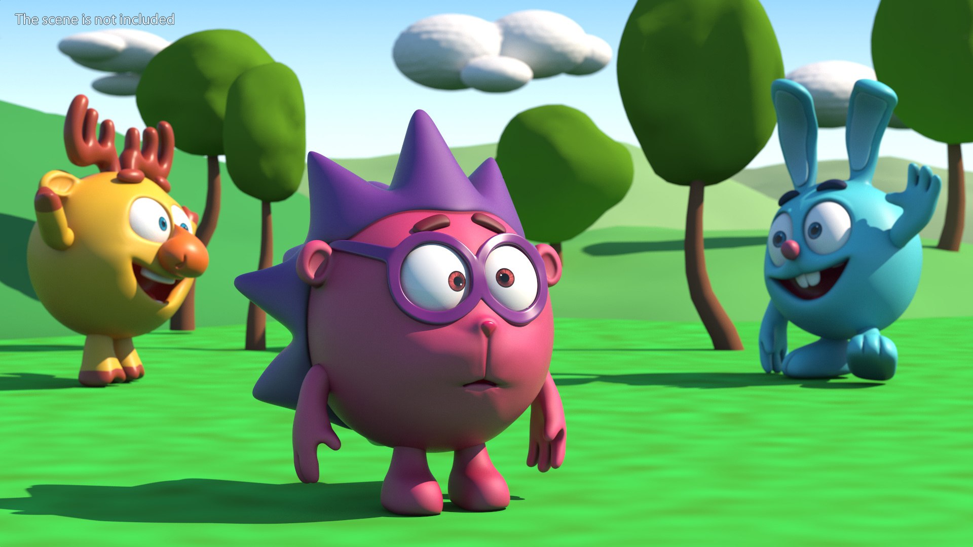 3D KikoRiki Characters Collection Model - TurboSquid 2145581