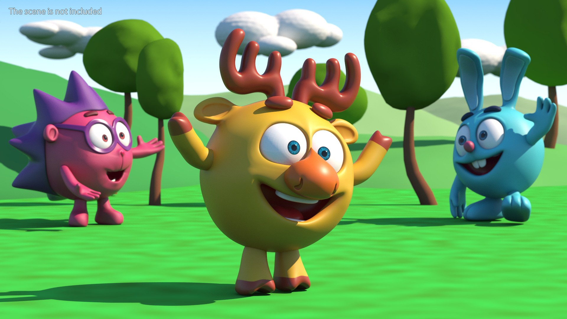 3D KikoRiki Characters Collection Model - TurboSquid 2145581