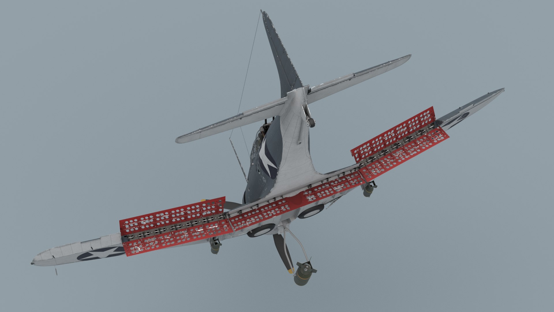 3D Model Douglas SBD Dauntless - TurboSquid 2112381