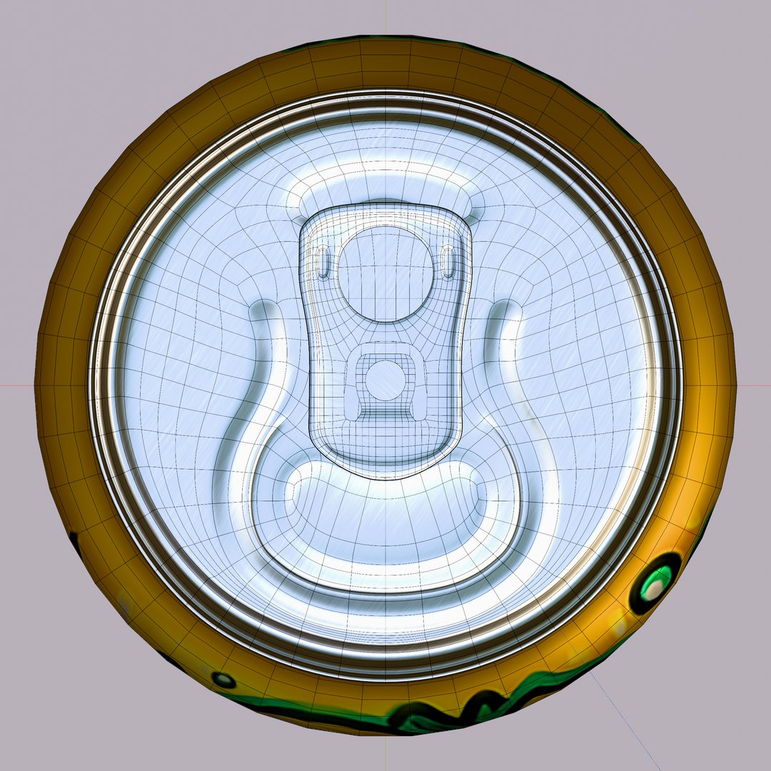 3D Lemon Spark Aluminum Can - TurboSquid 2269277