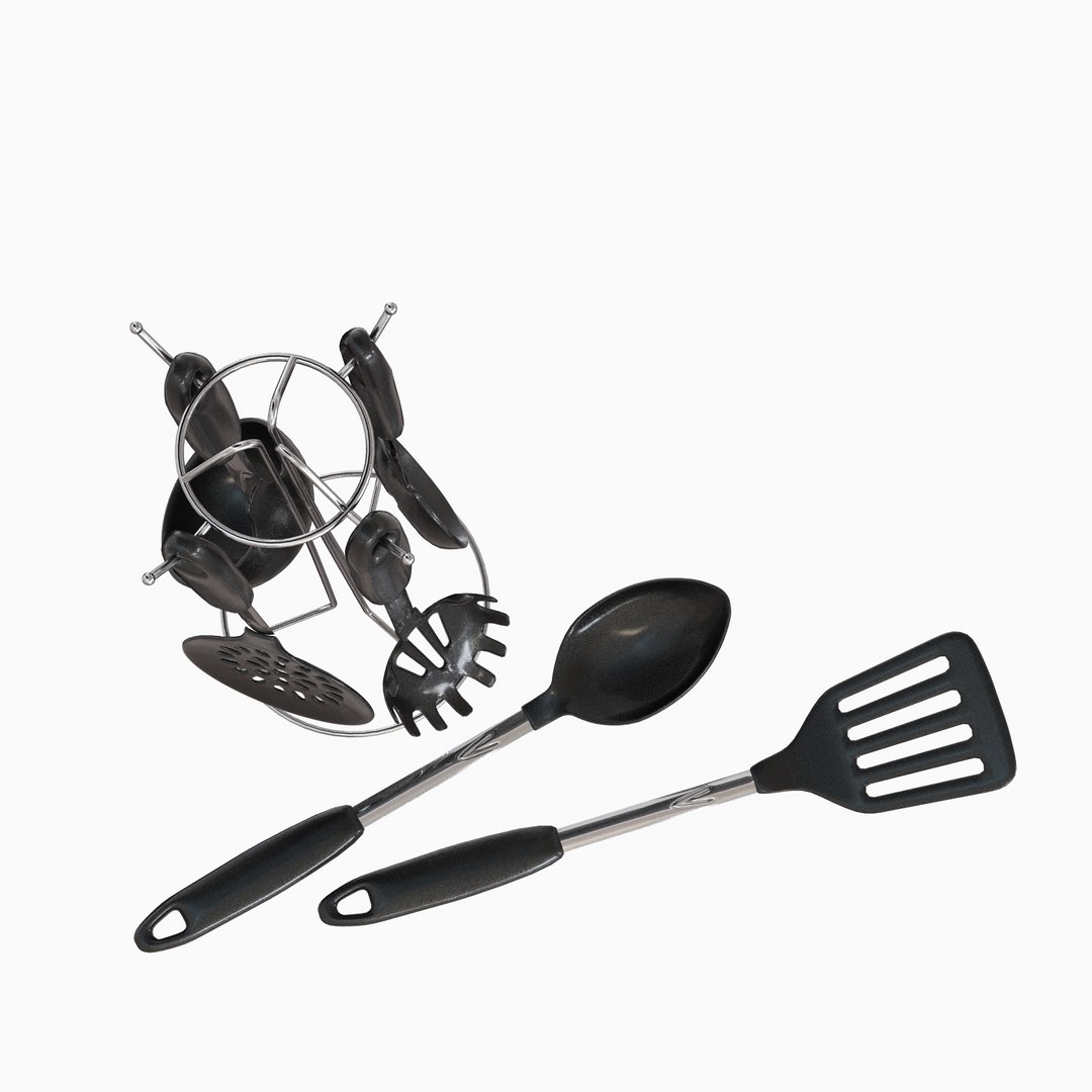 3D Houseware Kitchen Utensil Set model - TurboSquid 1792960