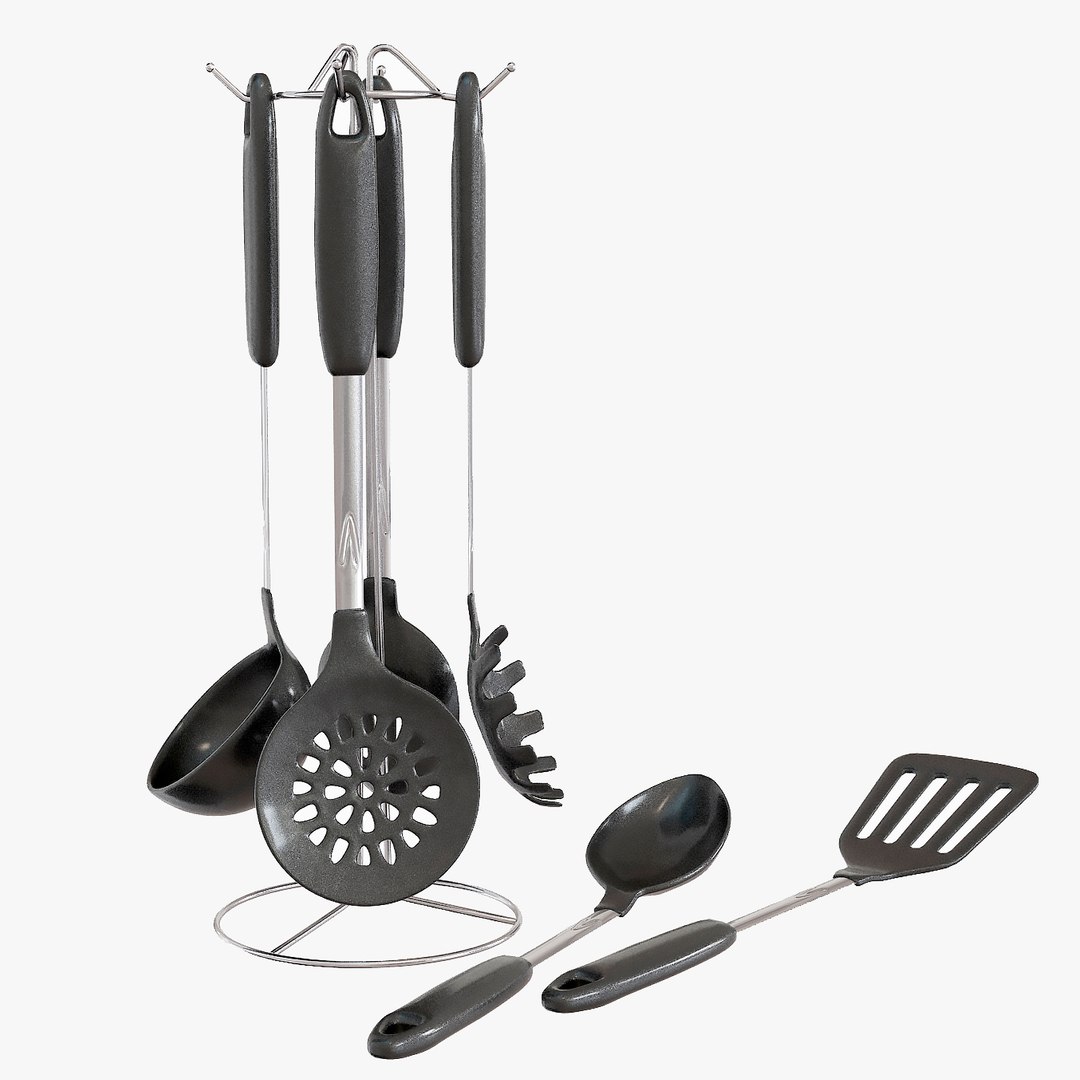 3D Houseware Kitchen Utensil Set model - TurboSquid 1792960