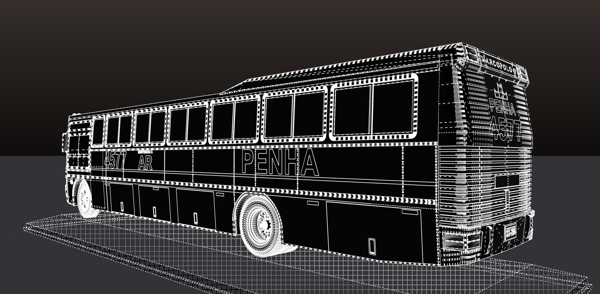 MARCOPOLO III B-111 3D Model - TurboSquid 2073051