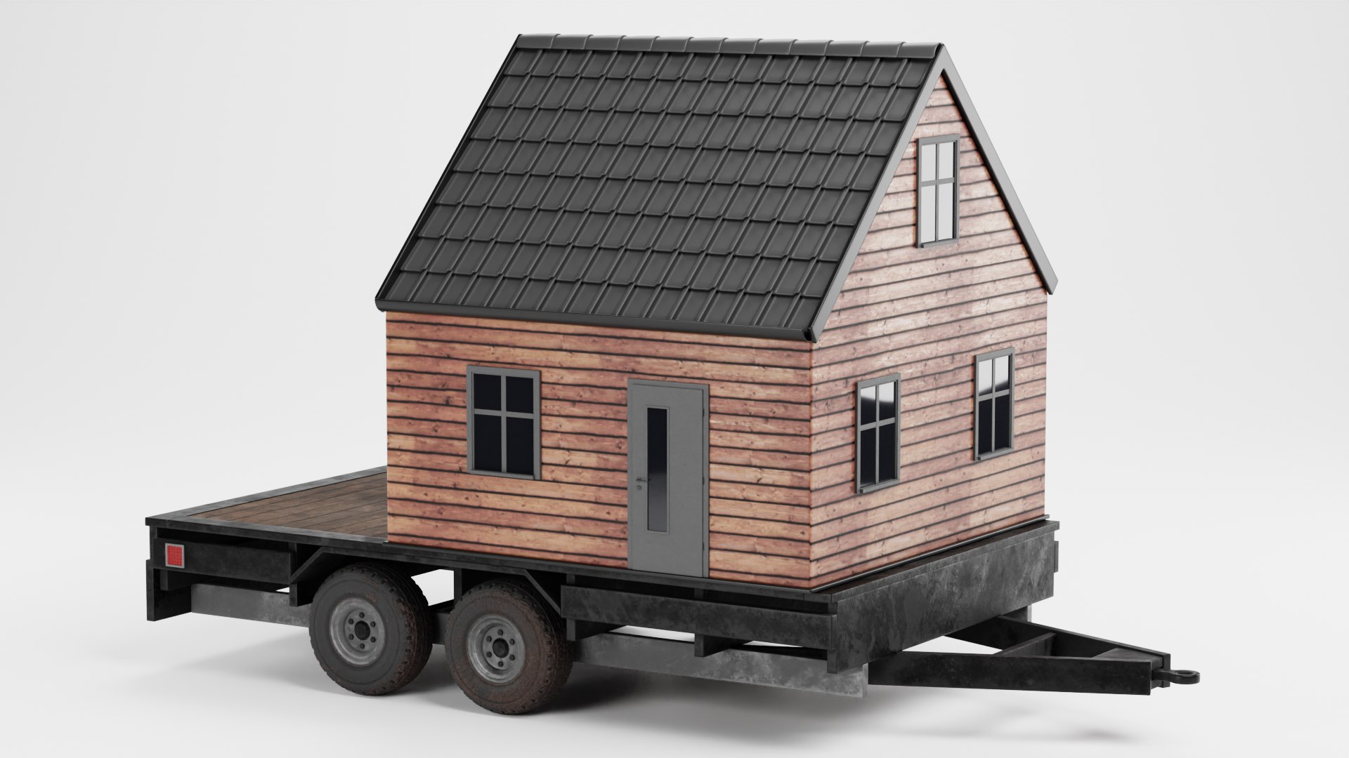 Tiny House 1 3D Model - TurboSquid 2111371