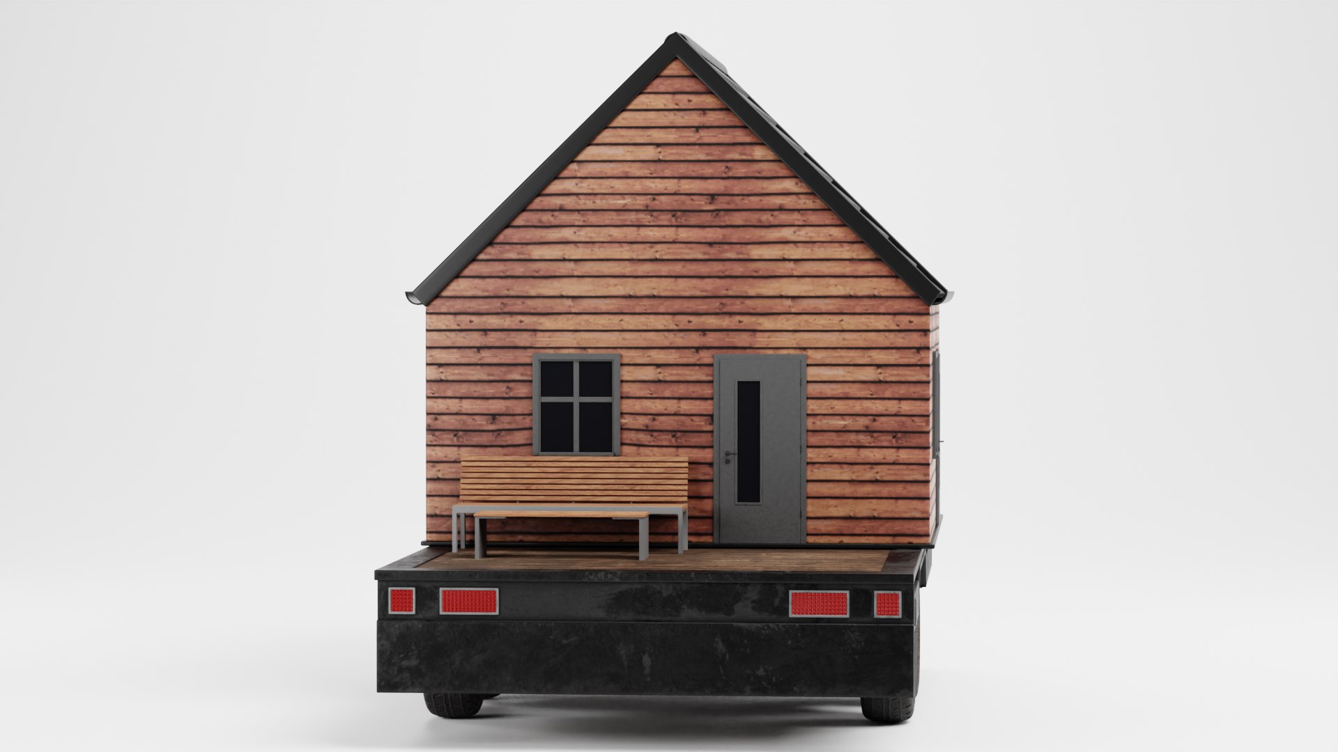 Tiny House 1 3D Model - TurboSquid 2111371