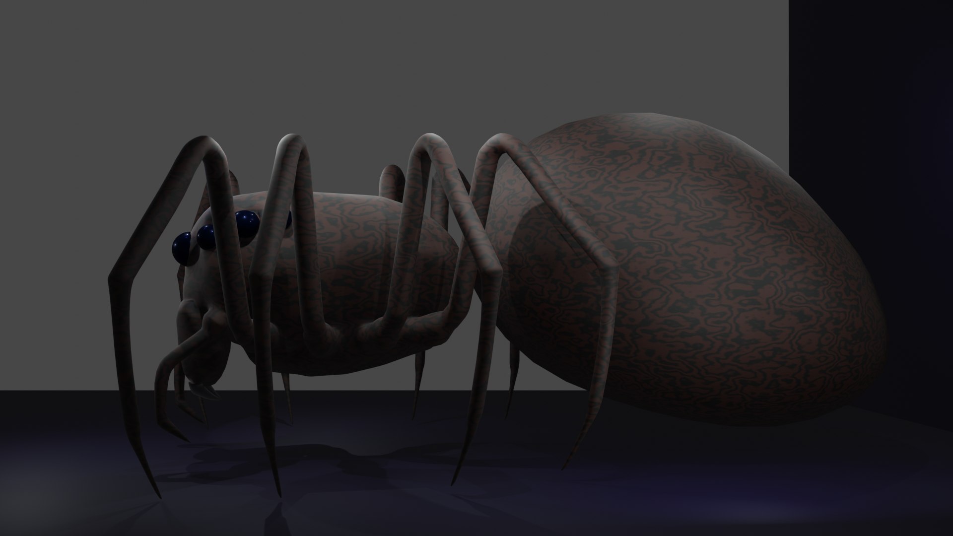 3D Stylized Spider - TurboSquid 1814347