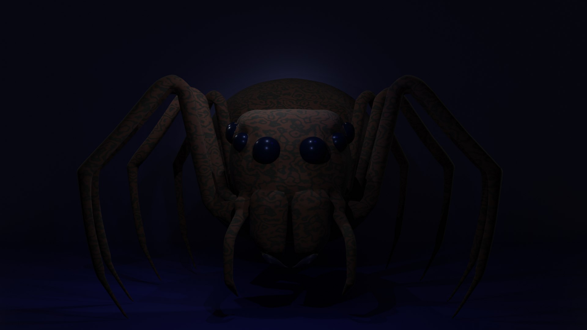3D Stylized Spider - TurboSquid 1814347
