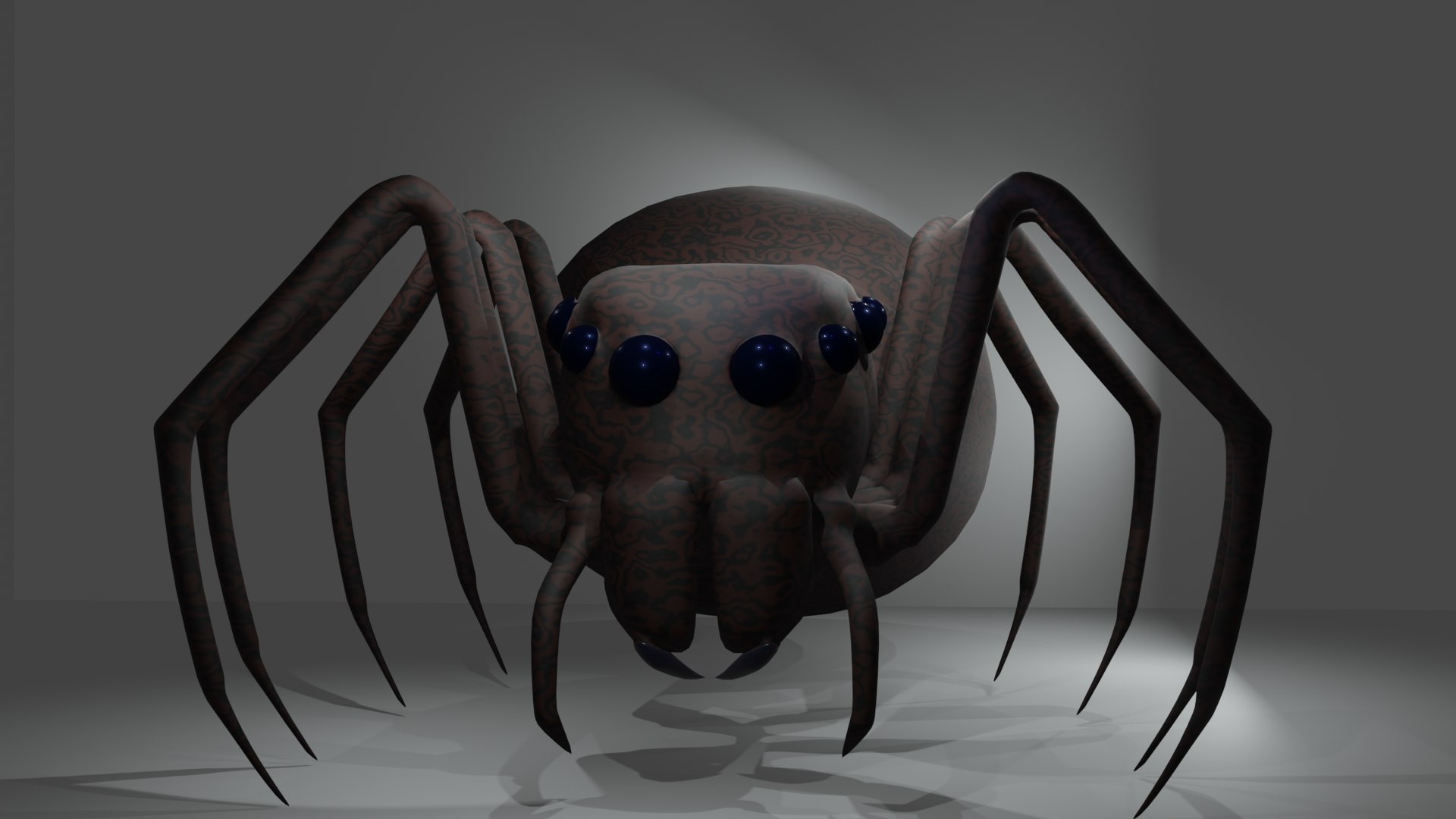 3D Stylized Spider - TurboSquid 1814347