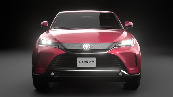 Toyota harrier 2020 3D model - TurboSquid 1596278