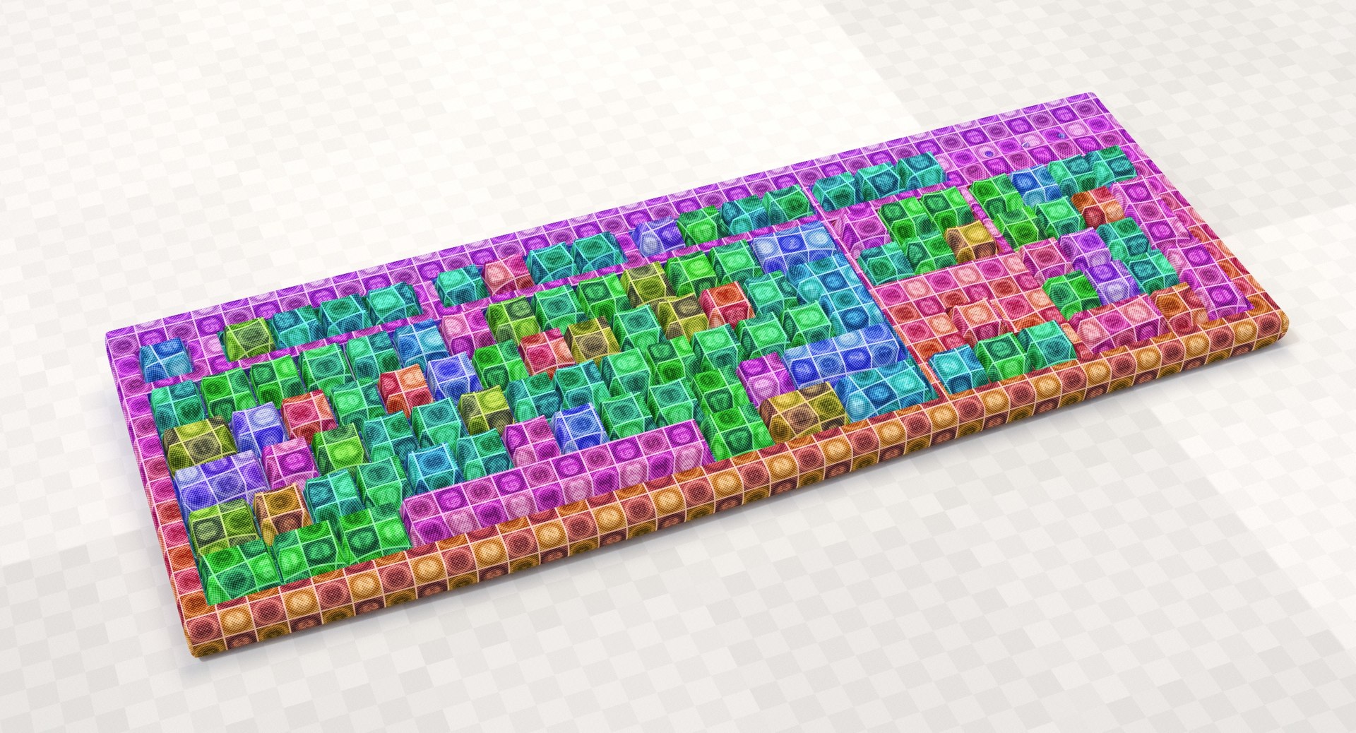 3D model computer keyboard - TurboSquid 1491593