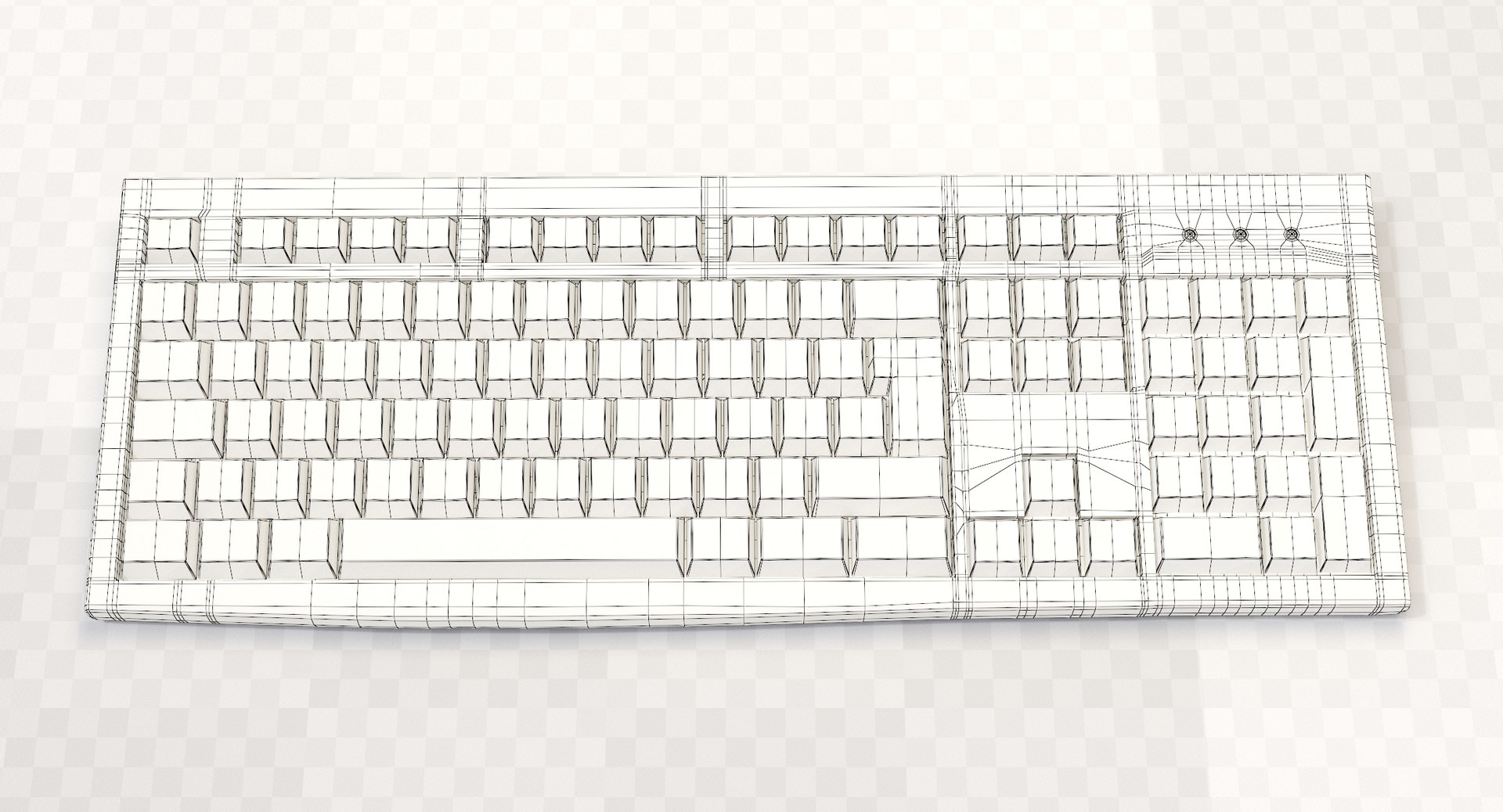3D model computer keyboard - TurboSquid 1491593