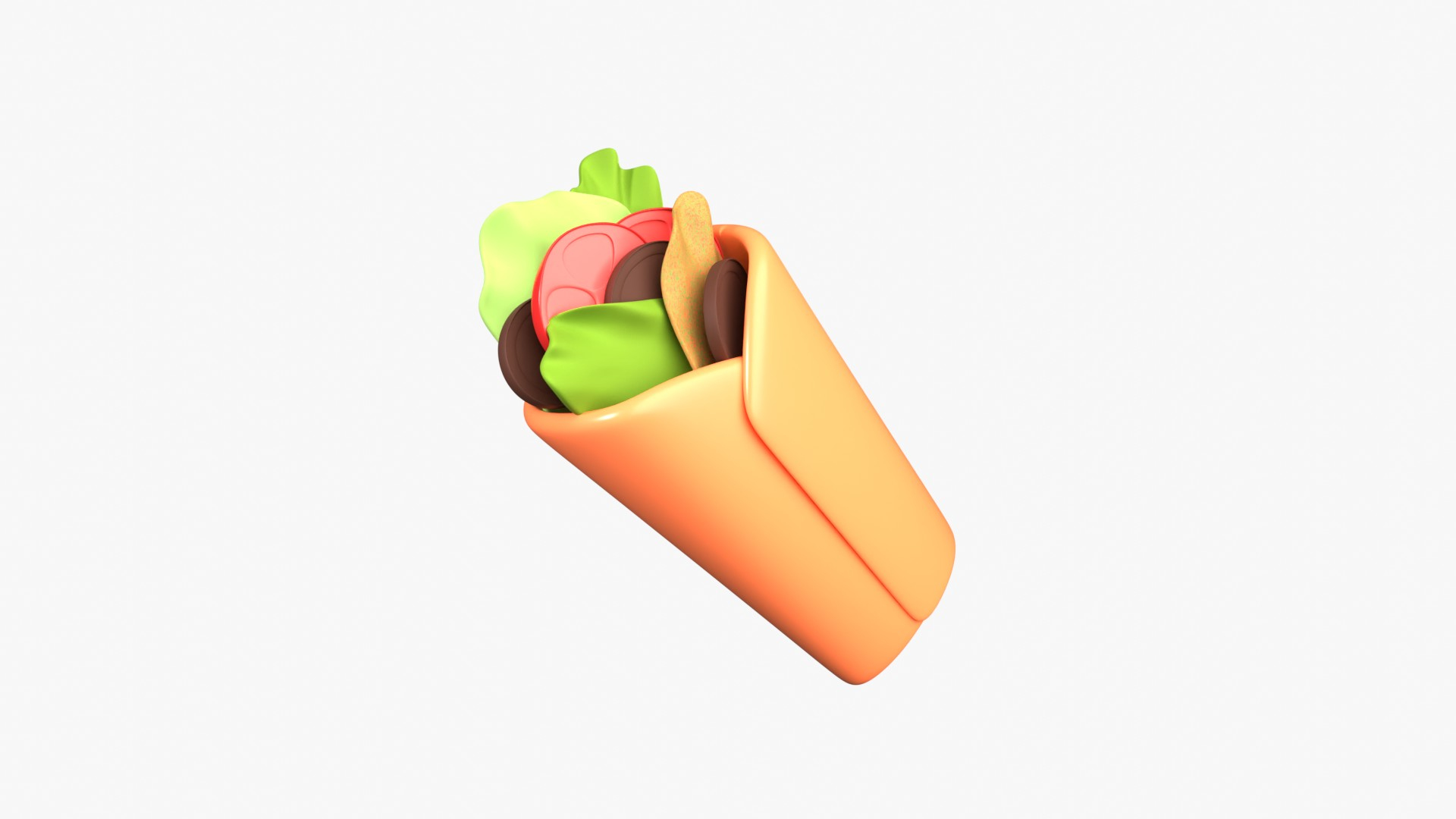 3D Burrito - TurboSquid 2209079