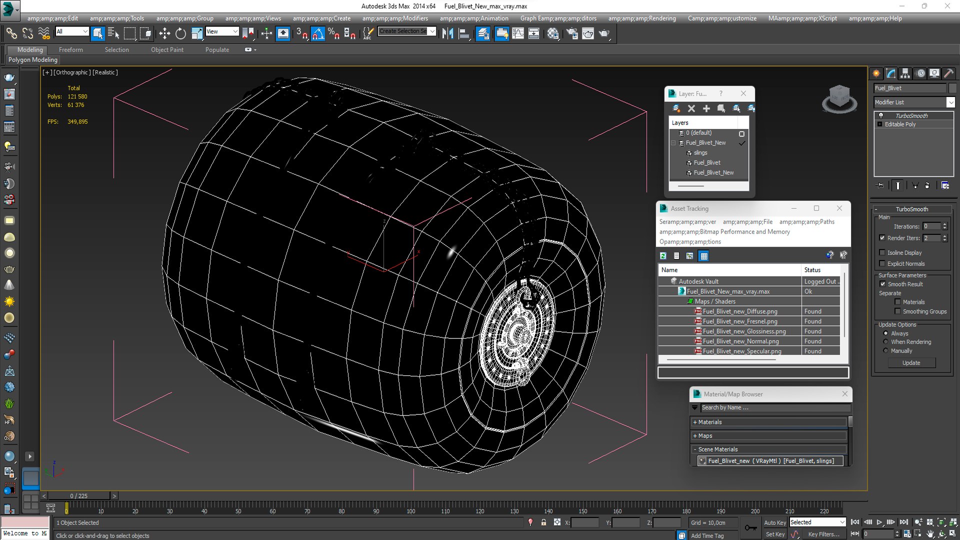3D Fuel Blivet New - TurboSquid 2164600
