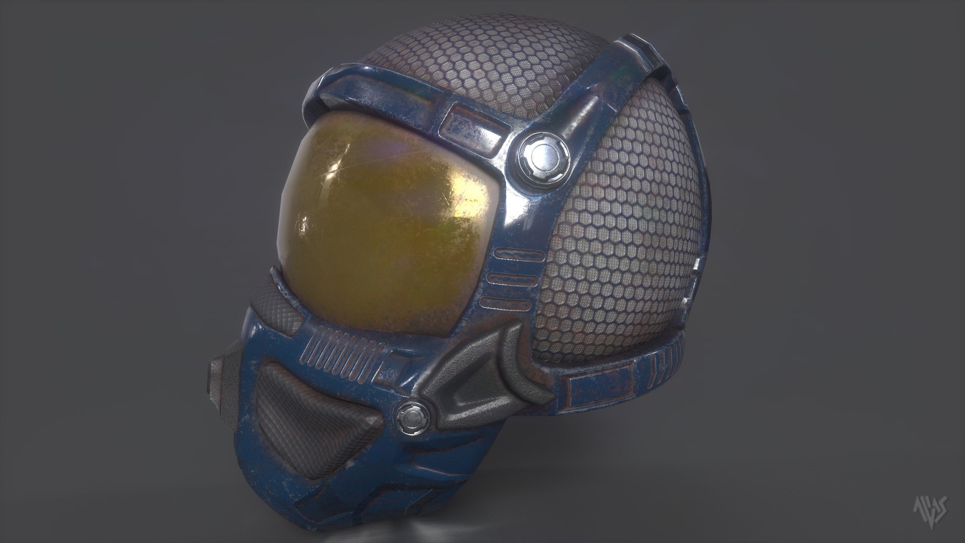 Free Sci-Fi Space Helmet 3D Model - TurboSquid 2309321