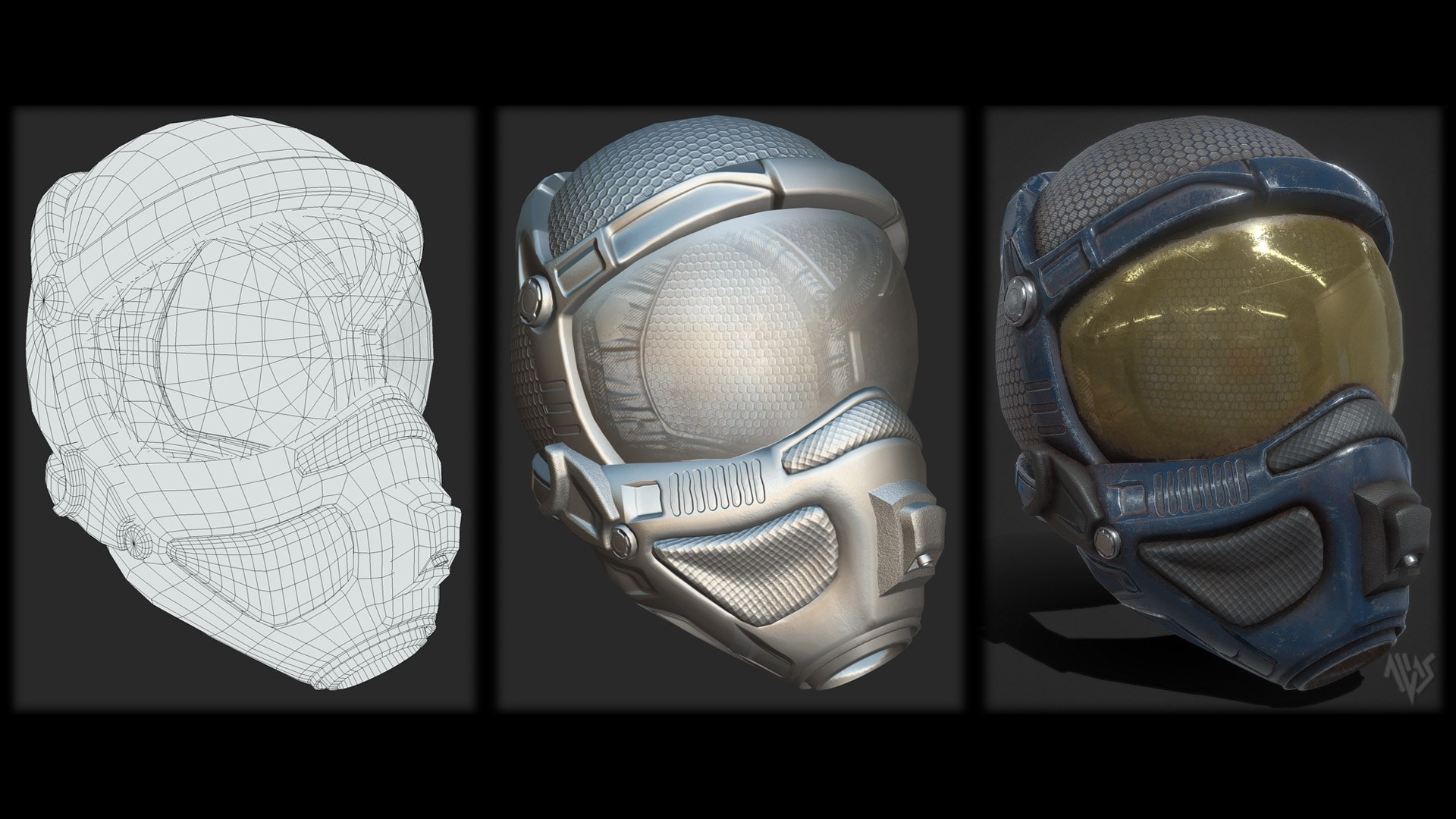 Free Sci-Fi Space Helmet 3D Model - TurboSquid 2309321