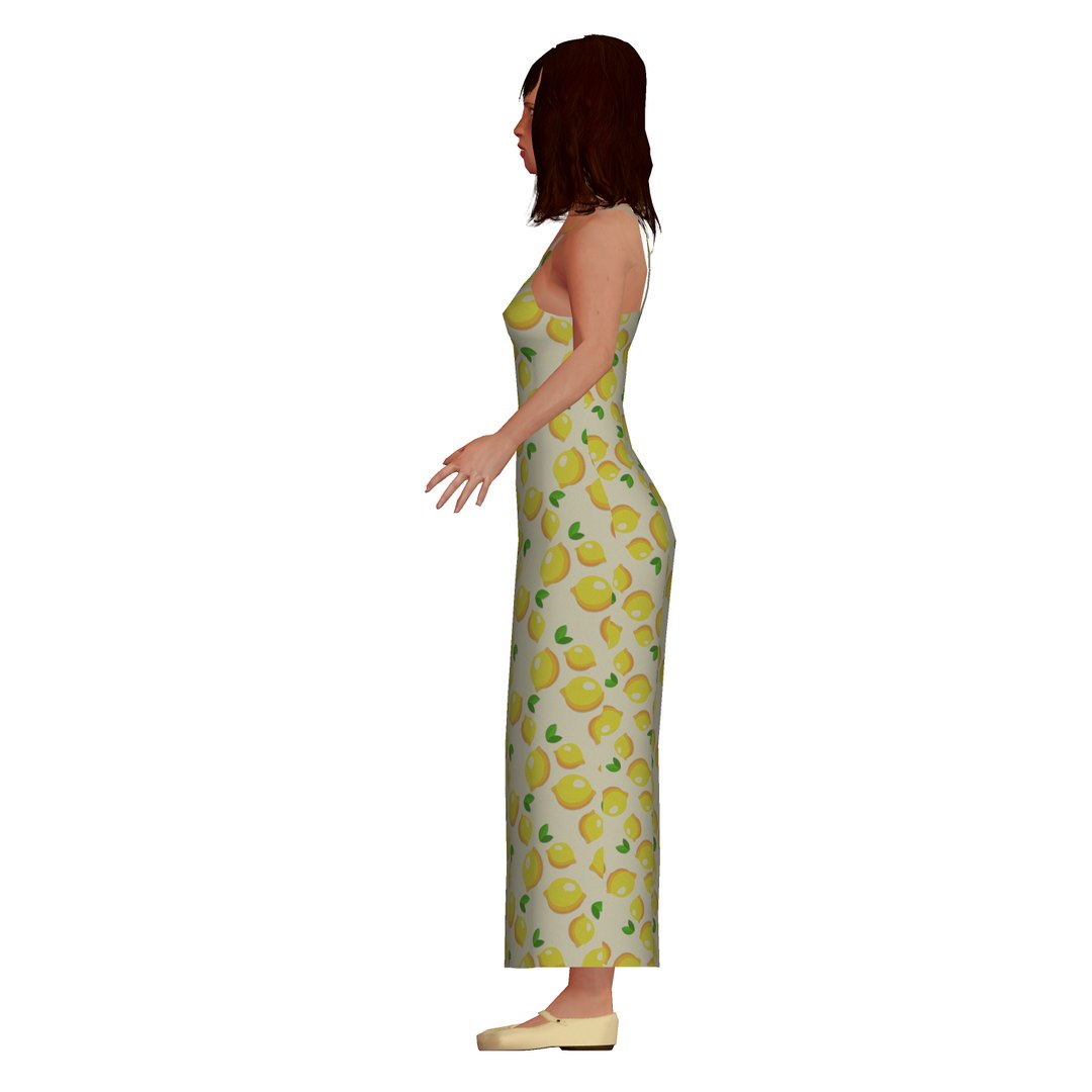White Girl 3D Model - TurboSquid 1654669